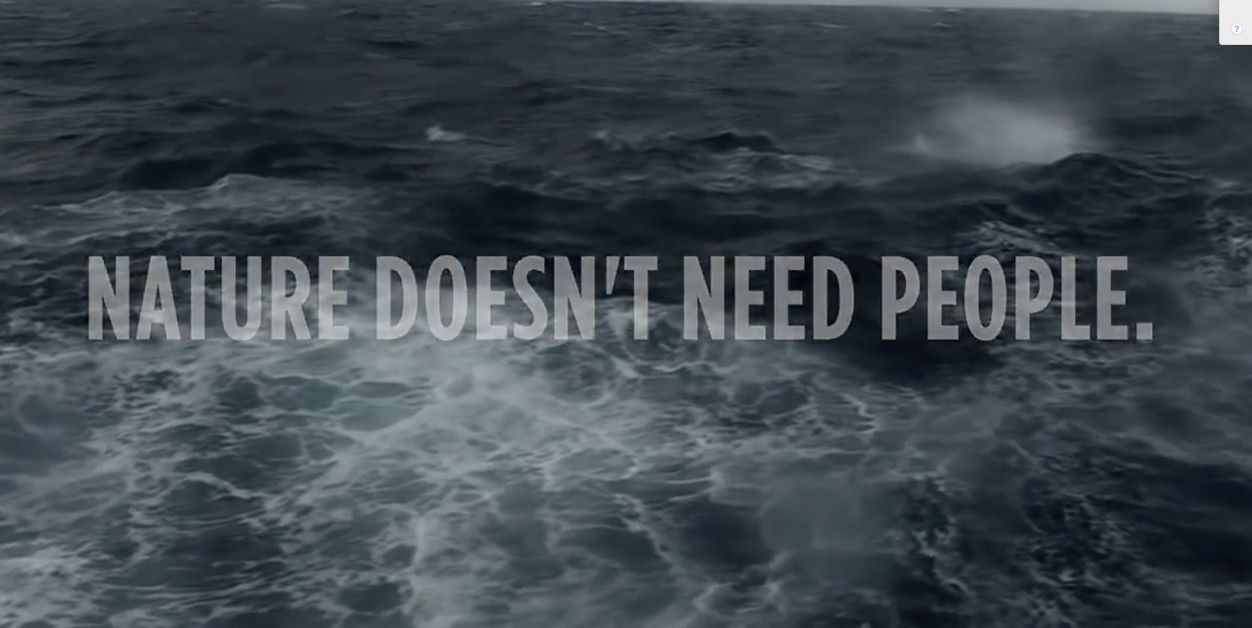 Nature Is Speaking – Harrison Ford is The Ocean — H2O IQ