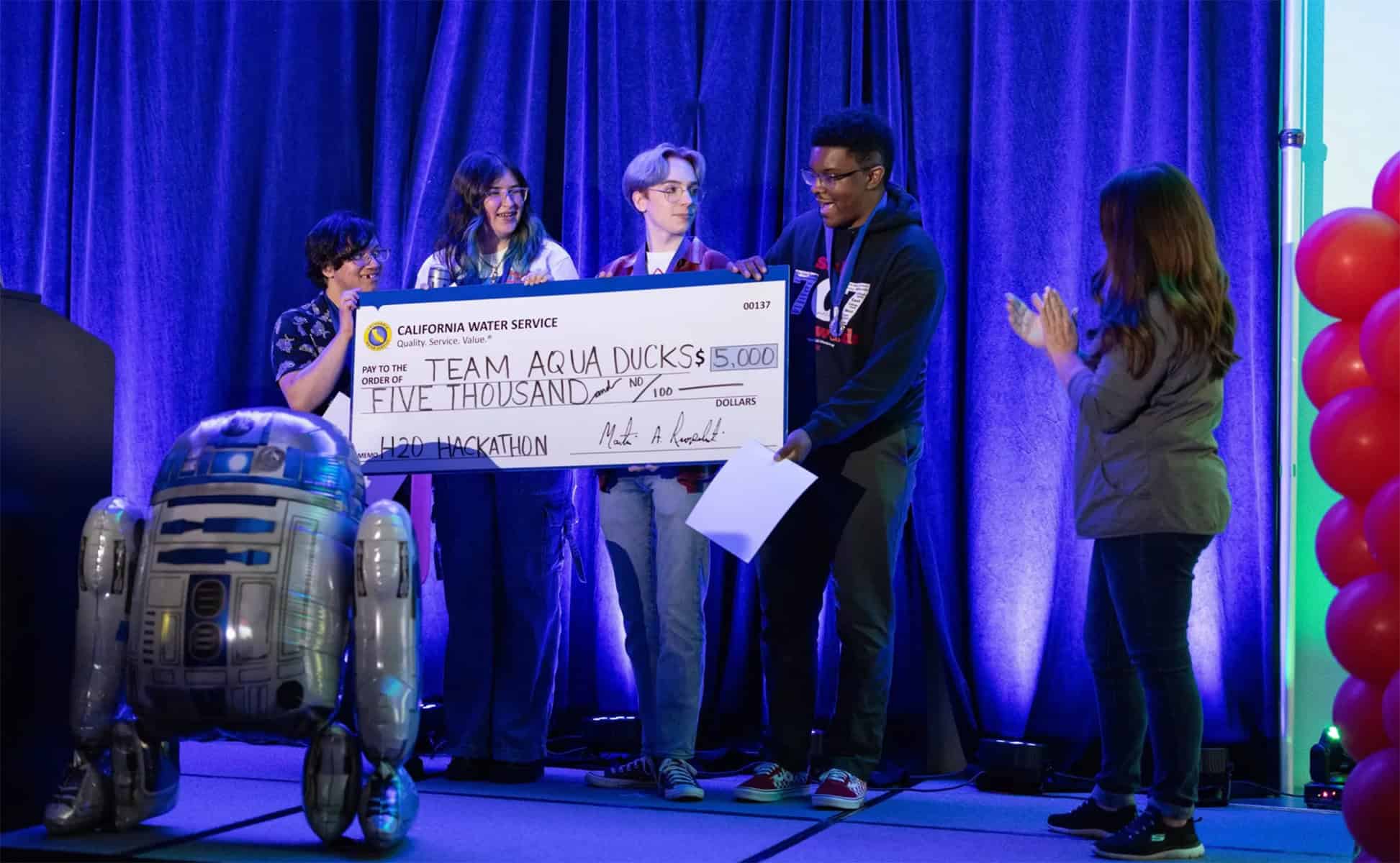 Delta College’s Aqua Ducks are big winners at H2O Hackathon — H2O IQ